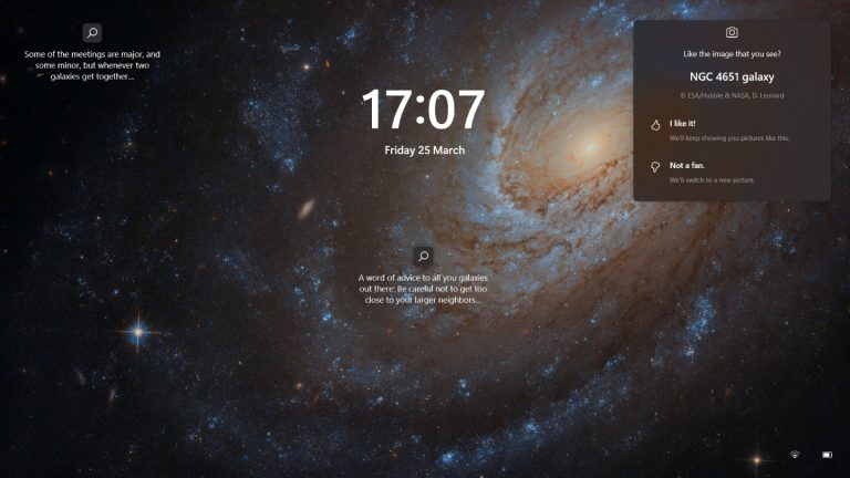 Screensaver / Lock Screen: NGC 4651 spiral galaxy in the Coma Berenices ...