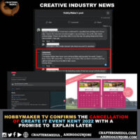 Update - Create It Event: Event/ Craft Show- HobbyMaker TV confirms the ...